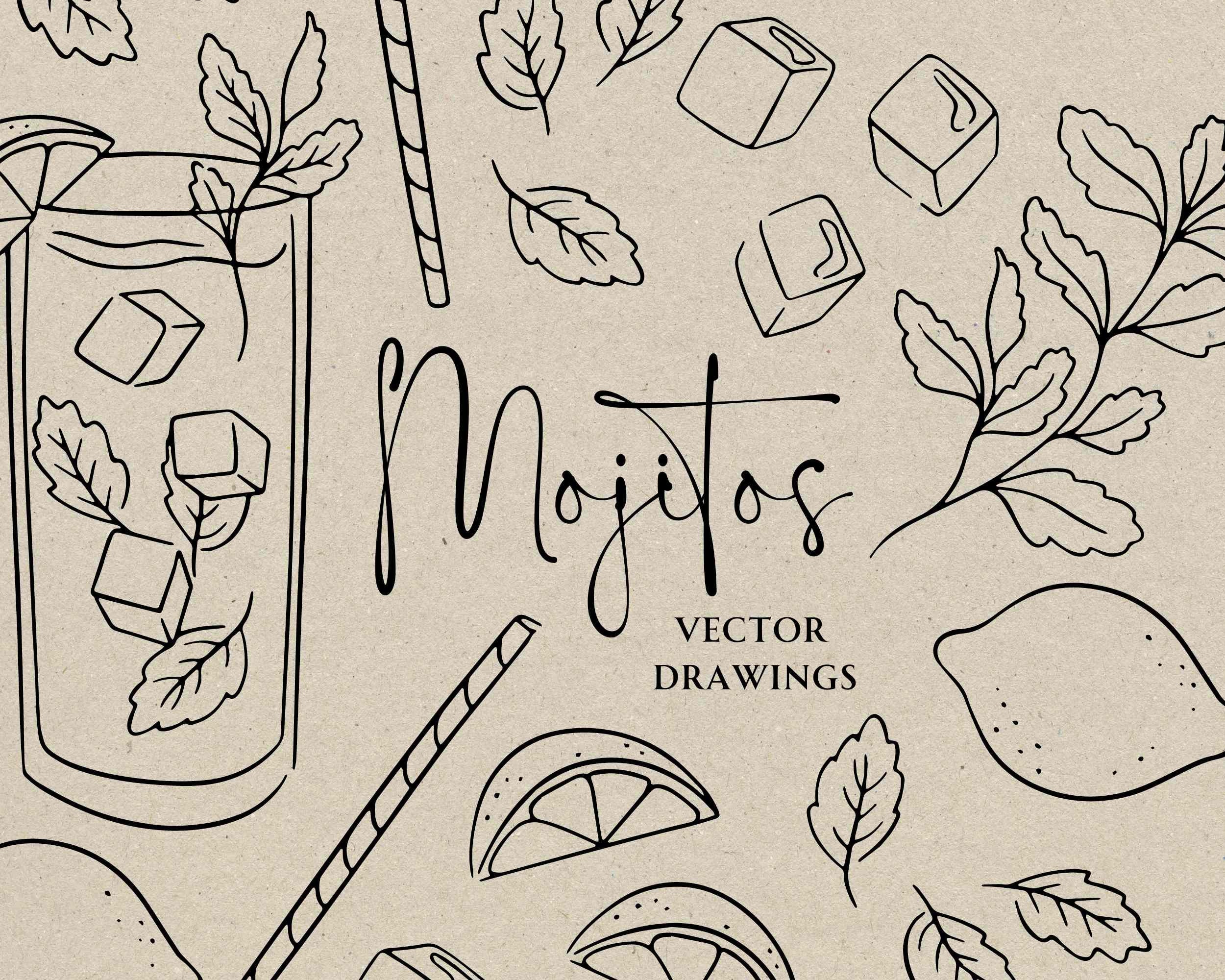 Hand Drawn Aperol Spritz SVG PNG, Wedding Bar Sign, Menu Doodle ...