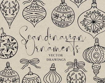 Hand Drawn Whimsical Christmas SVG PNG, Friendsmas Dinner Clipart ...