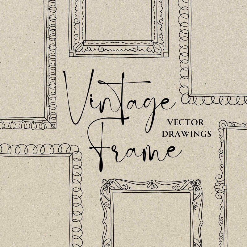 Whimsical Frames - Etsy