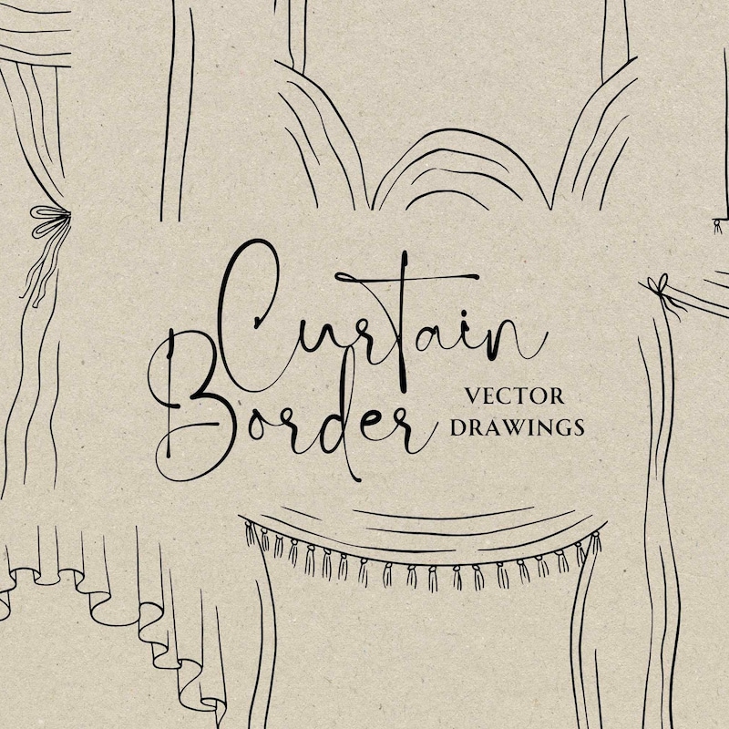 Curtain Border - Etsy