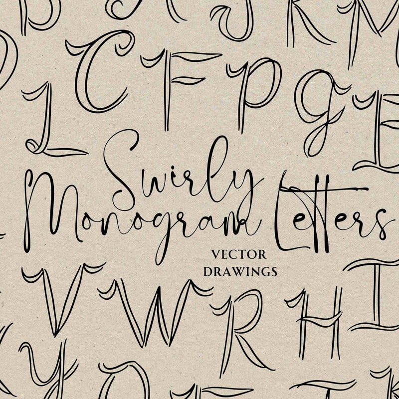 Whimsical Lettering - Etsy