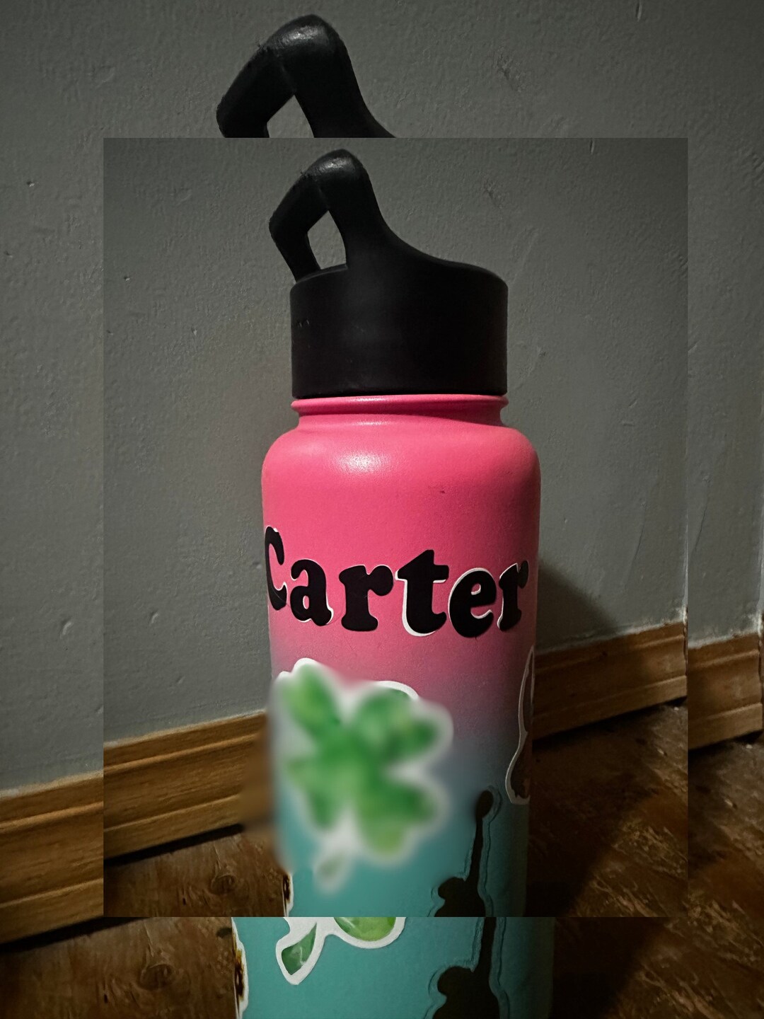 Custom Double Layered Vinyl Decals for Social Media Tags, Personalized ...