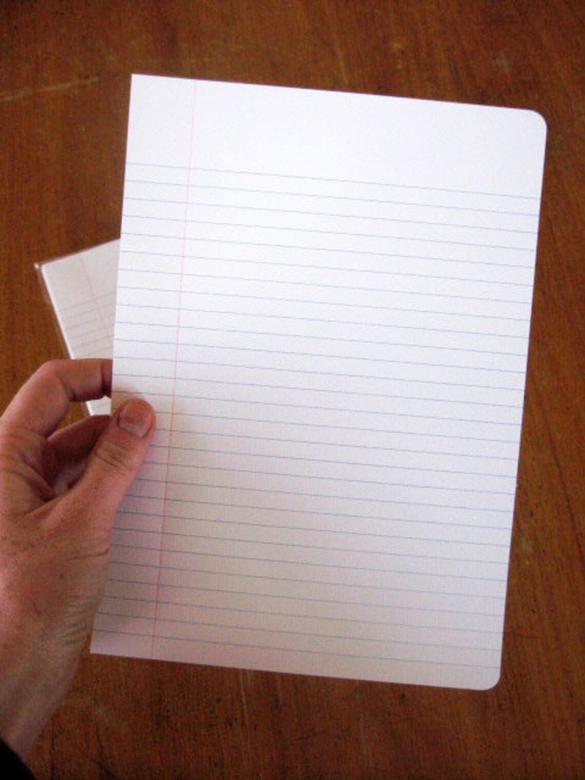 Letterpress Note Paper (set of 10 Sheets) - Etsy