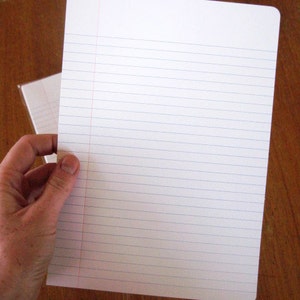 Letterpress Note Paper (set of 10 Sheets) - Etsy