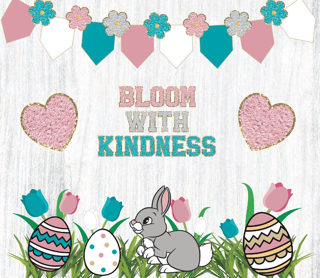 Bloom With Kindness Printable Classroom Decor Bundle, Spring Classroom ...