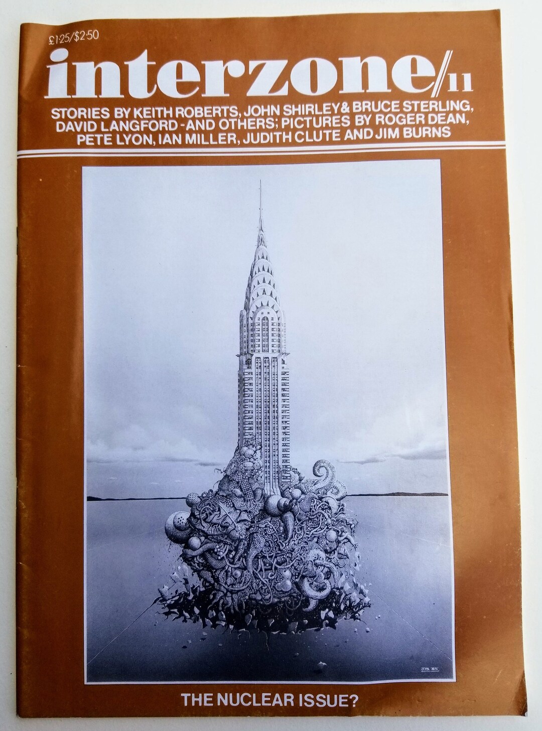 INTERZONE. No. 11. Spring 1985. the Nuclear Issue? Number Eleven. Science Fiction Magazine Keith ...