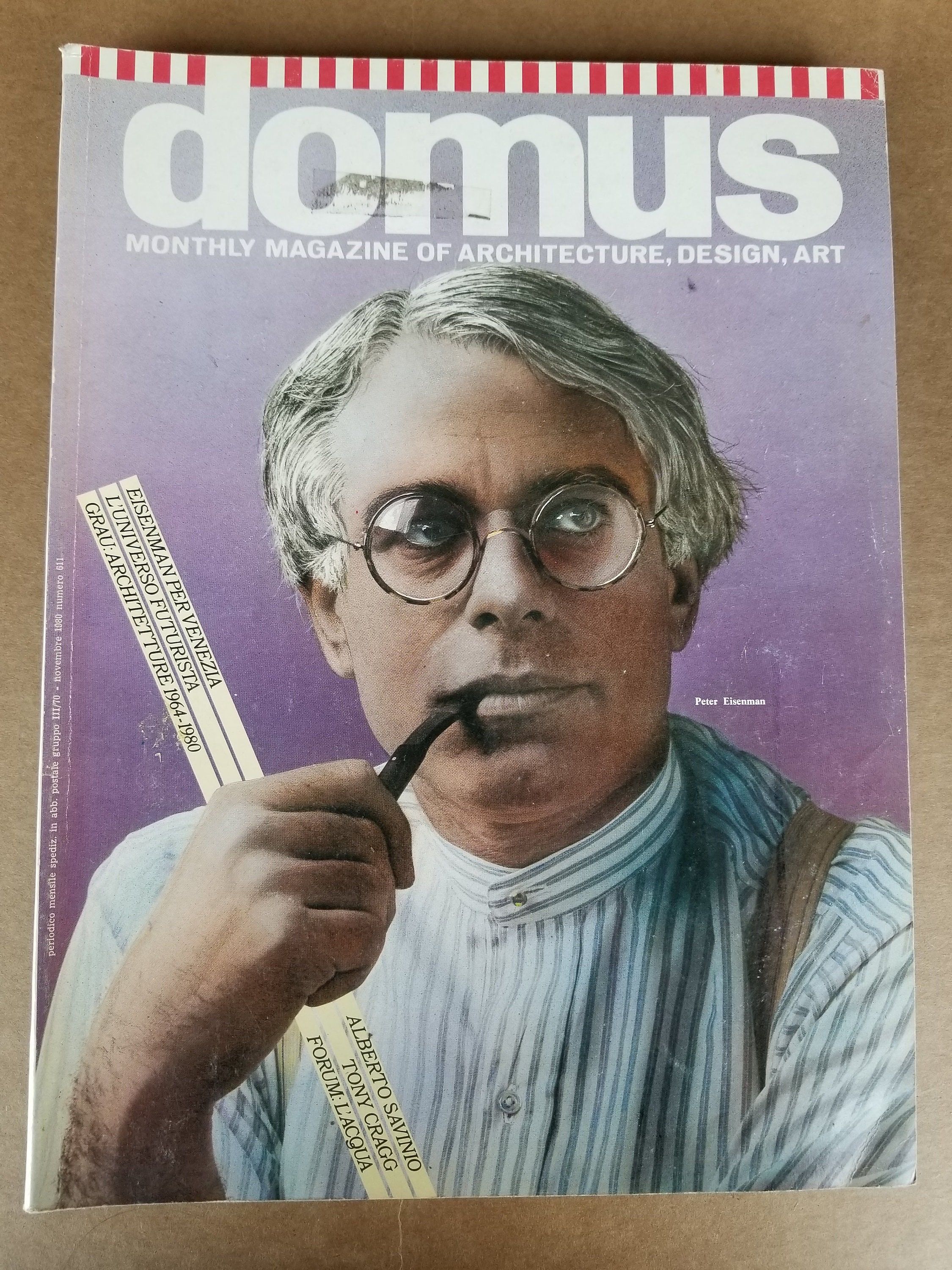 Domus Italian Design Magazine November 1980 611 Peter - Etsy