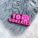 Custom Soccer Keychain, Personalized Keychain, 3D Printed Backpack Tag ...