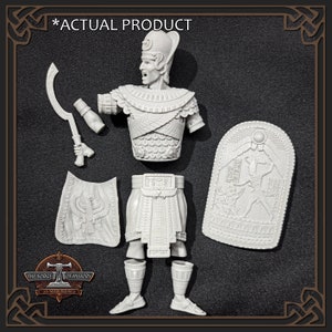 Ancient Egyptian Pharaoh & Medjay Tomb Guard 3-pack (value Set ...