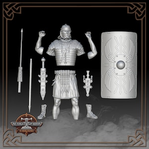 Roman Empire Legion 3-pack Ver. 3 (value Set) - Historical Figures - 3D ...