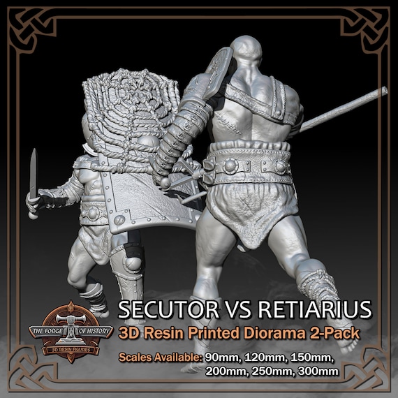 Retiarius Gladiator Fighting Style