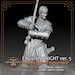 Crusader Knight Templar Captain - Historical Figure - 3D Resin Printed ...