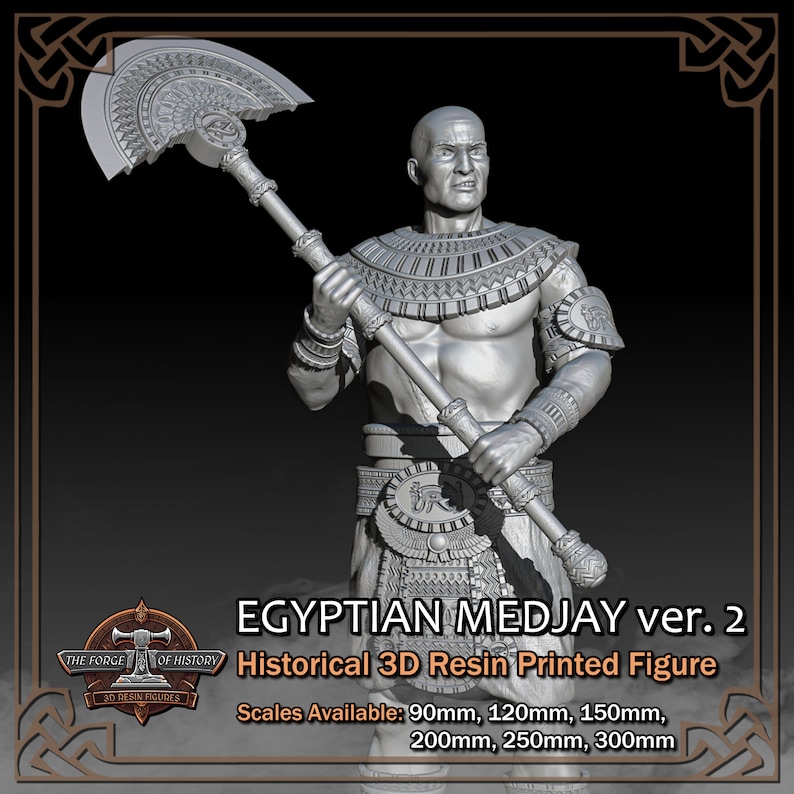 Ancient Egyptian Pharaoh & Medjay Tomb Guard 3-pack value Set ...