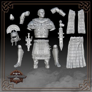 Roman Empire Legion 3-pack Ver. 3 (value Set) - Historical Figures - 3D ...