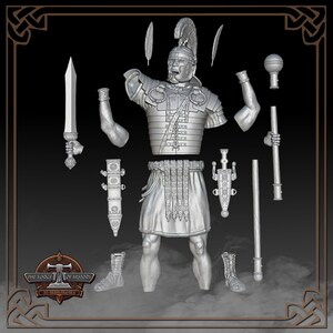 Roman Empire Legion 3-pack Ver. 2 (value Set) - Historical Figures - 3D ...