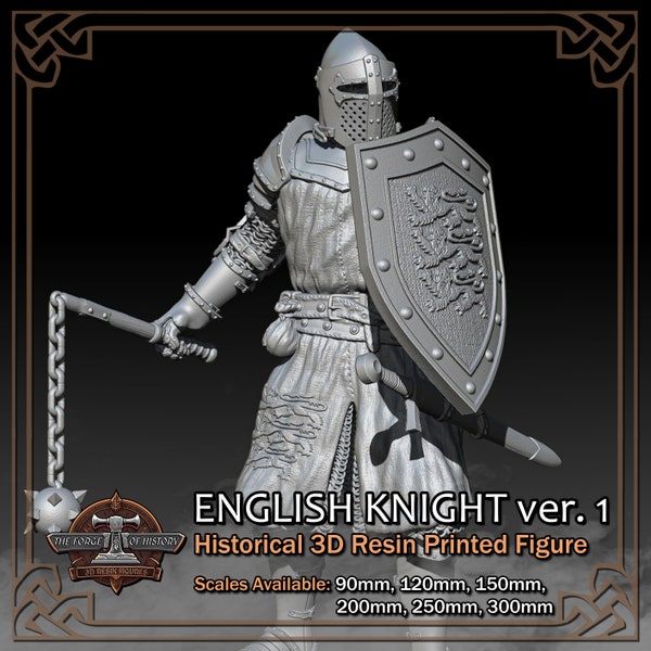 Medieval Knight Figure - Etsy