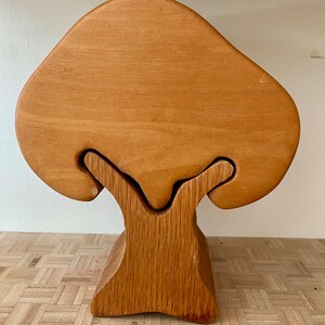 Wooden Tree Box Puzzle Box Vintage Handcrafted Collectible Rare Artisan ...