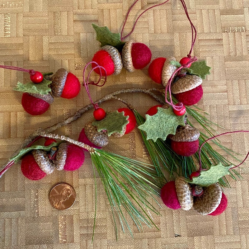Acorn Ornaments - Etsy