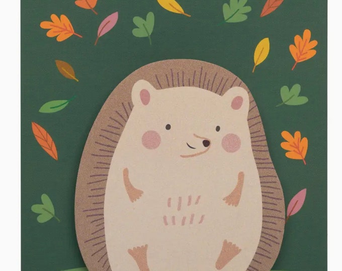 Hedgehog Sticky Notes Die Cut Adhesive Backed Note Pad Hedgie - Etsy