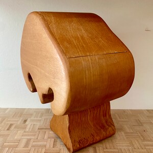 Wooden Tree Box Puzzle Box Vintage Handcrafted Collectible Rare Artisan ...