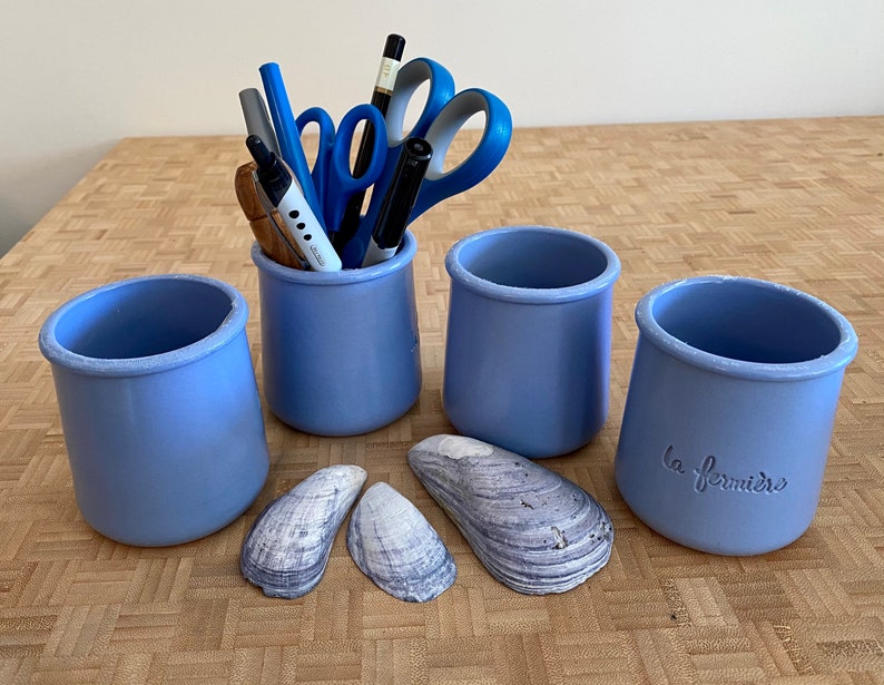 La Fermière Pottery Jar Jars Ceramic Pots Lilac, Dusty Pink or Blue 5 ...