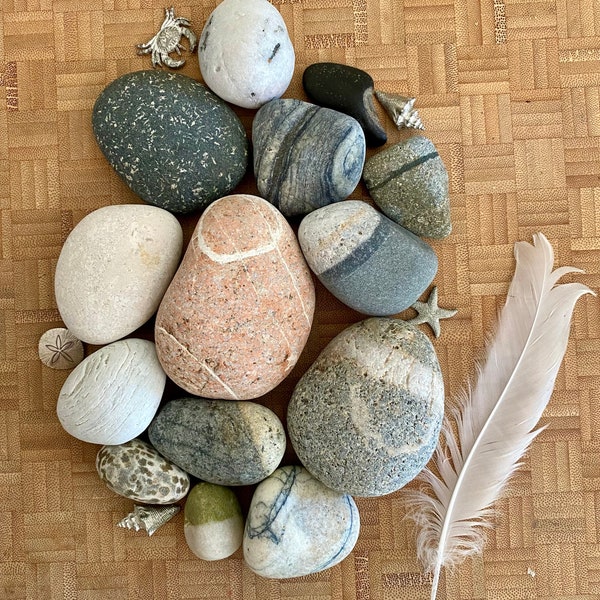 Beach Stones - Etsy
