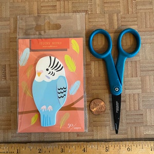 Bird Sticky Notes Die Cut Post It Notes Parakeet Note Pad - Etsy
