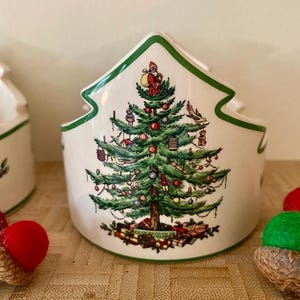 Spode Candle Holders Christmas Tree Set of 2 Votive Candle Holder ...