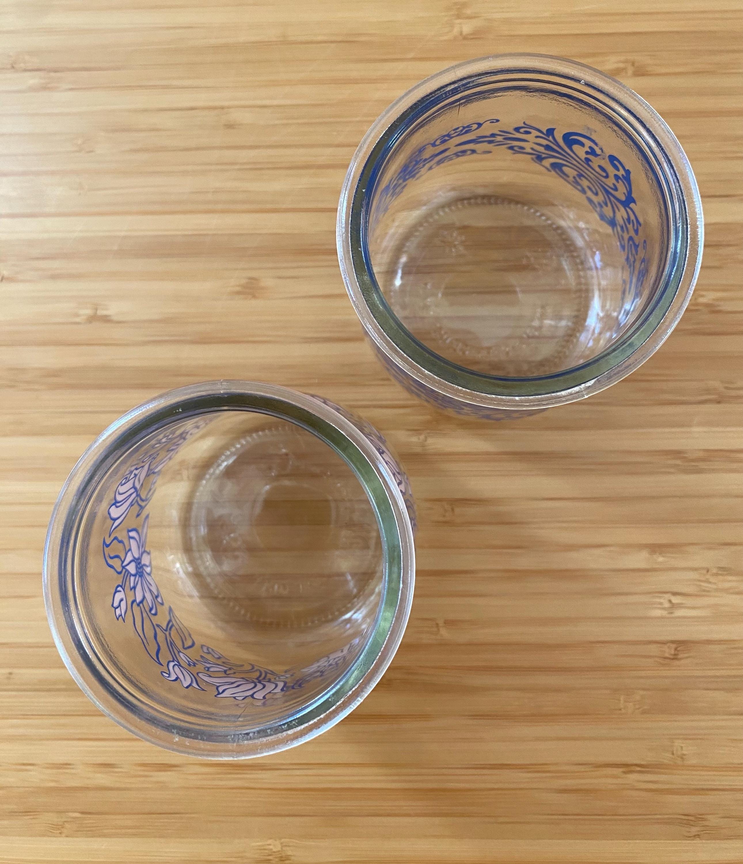 Yoplait Oui Jars Limited Edition Painted Pattern 5 Oz. Size Craft ...