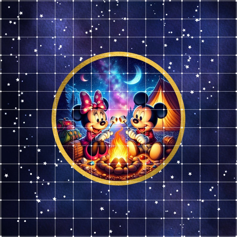 10" Camping Mouse Characters Wind Spinner Digital Download PNG - Etsy