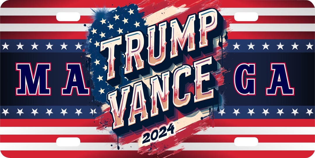 MAGA License Plate Digital Download PNG - Etsy