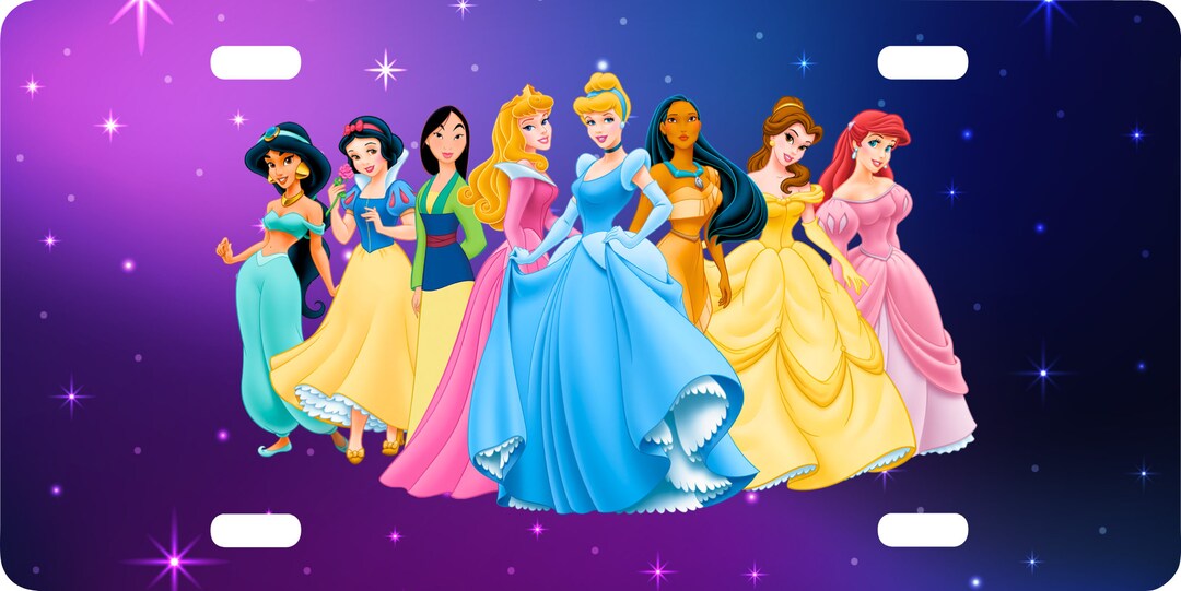 License Plate Princess Digital Download PNG - Etsy