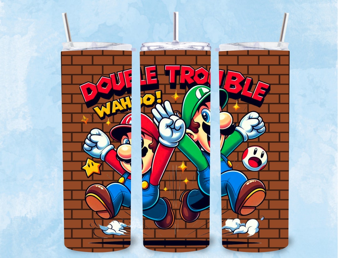 20oz Straight Skinny Game Brothers Characters Tumbler Digital Download ...