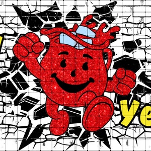 License Plate OH YEAH Kool-aid Character Digital Download PNG - Etsy