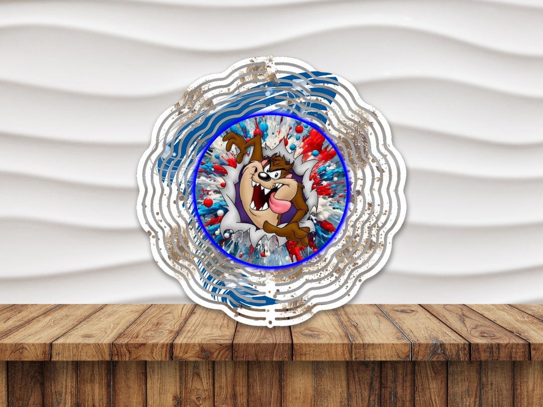 10 Crazy Taz Character Wind Spinner Digital Download PNG - Etsy