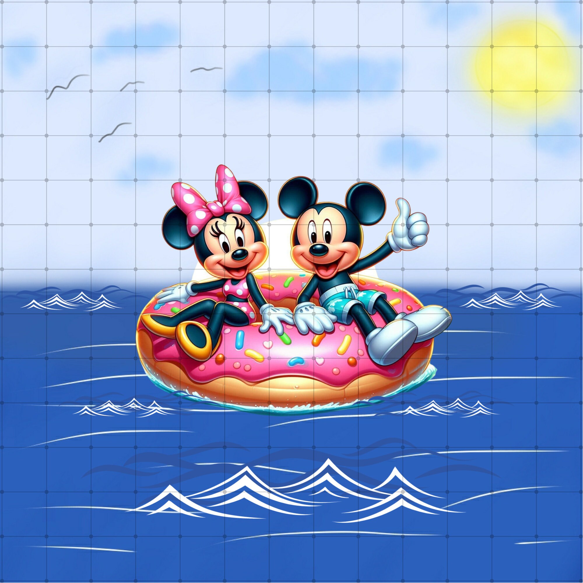 10 Mouse Characters Wind Spinner Digital Download PNG - Etsy