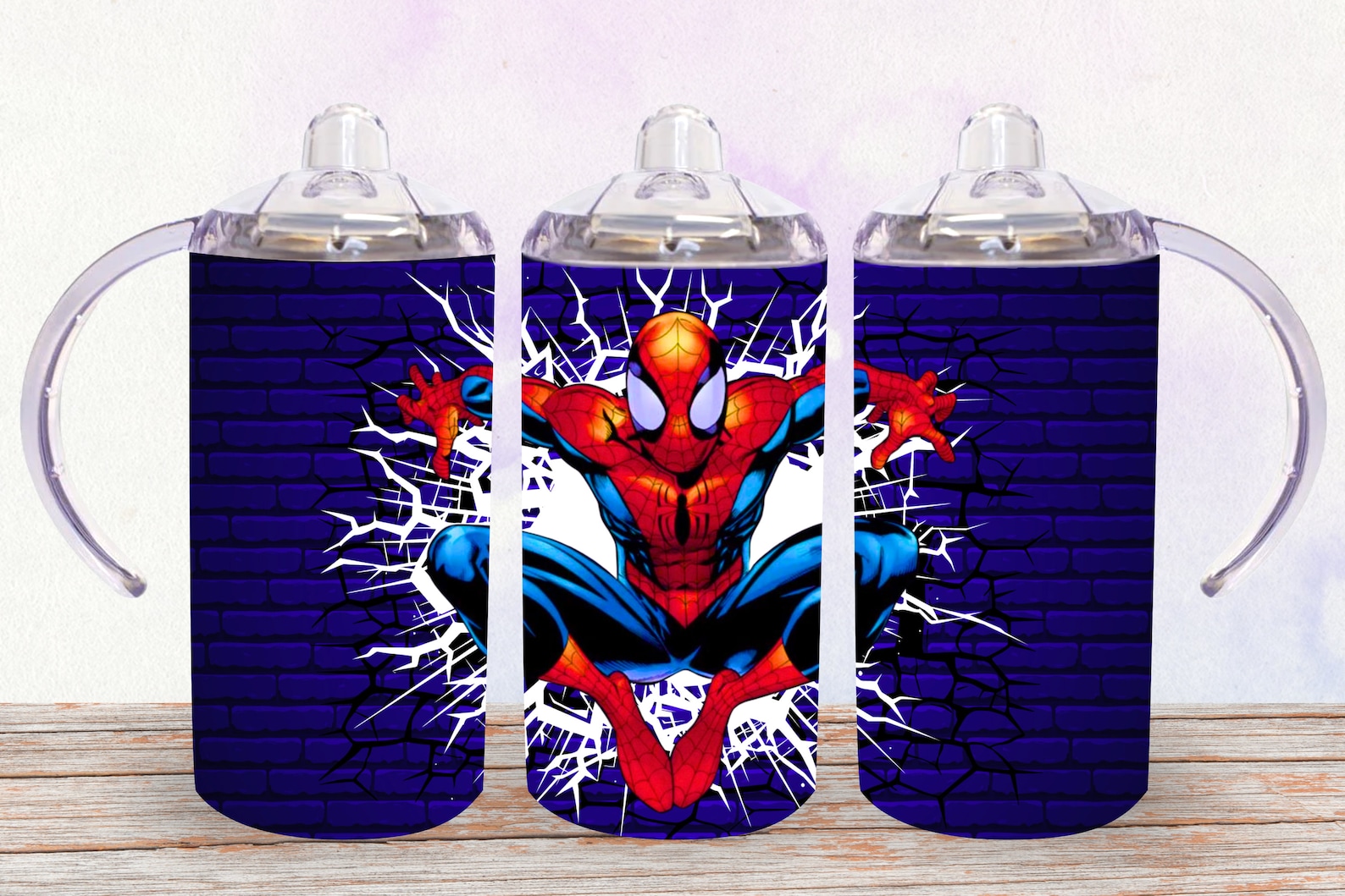 12oz Straight Spider Character Sippy Cup Tumbler Digital Download PNG ...