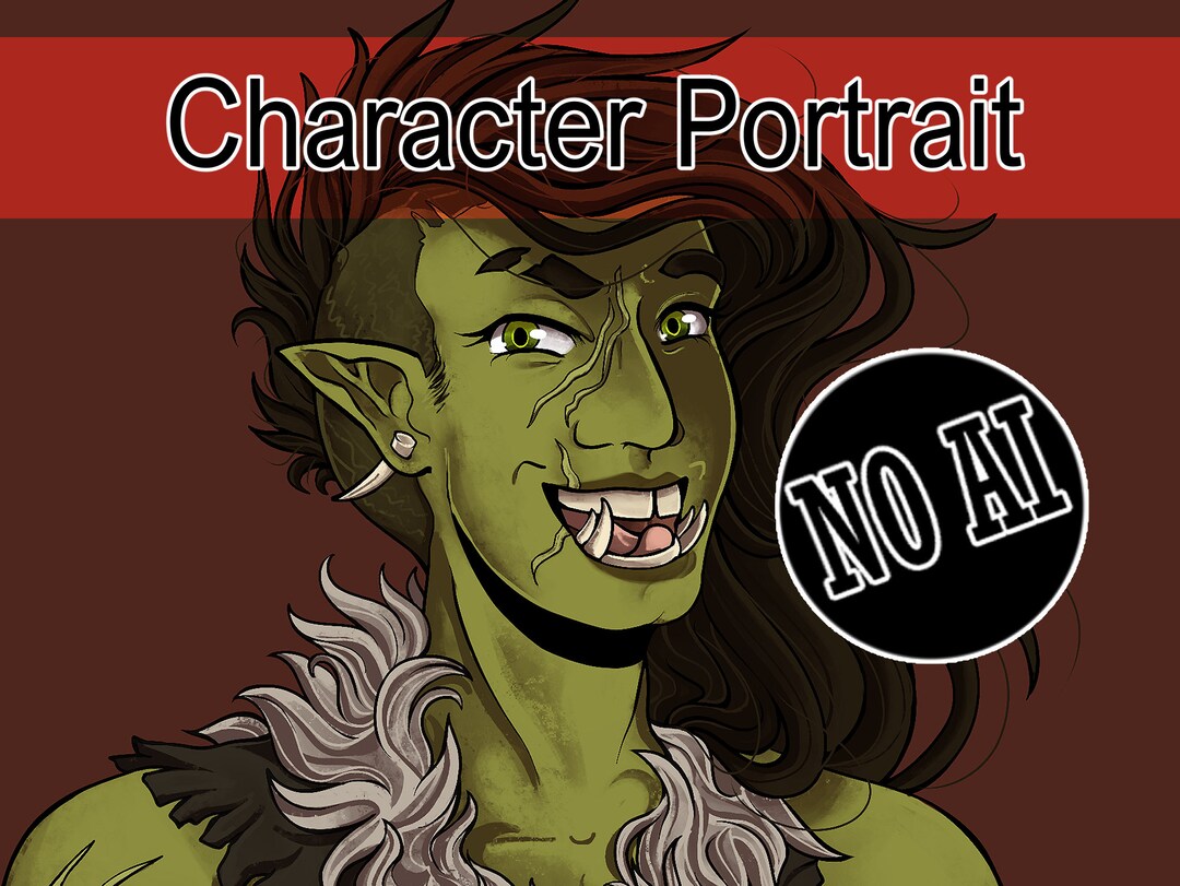 Custom Hand-drawn Dnd TTRPG Character Portrait - Etsy UK
