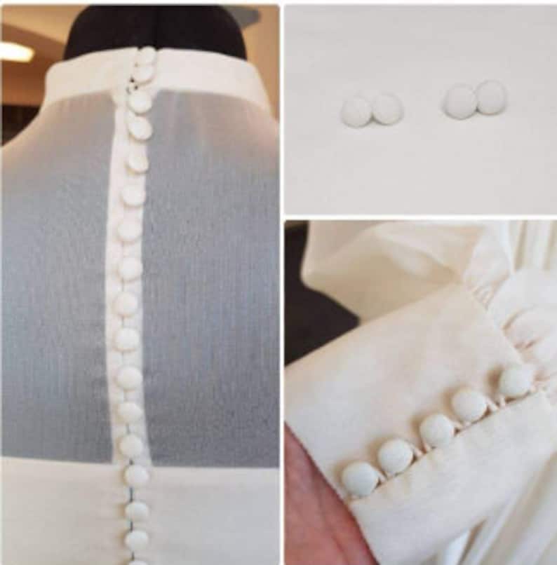 Pack of 12 Buttons for Bridal Dresses - Etsy