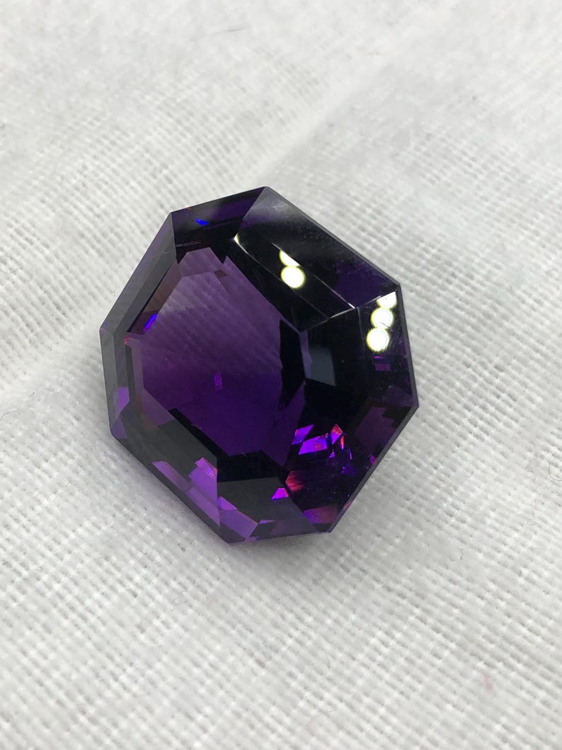 Vivid Purple Natural Amethyst From Russia 53.88ct - Etsy
