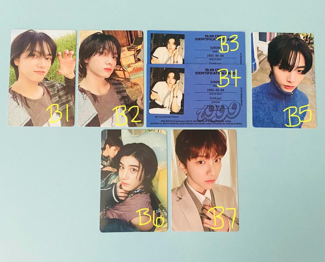 Official BND Photocards! - Etsy