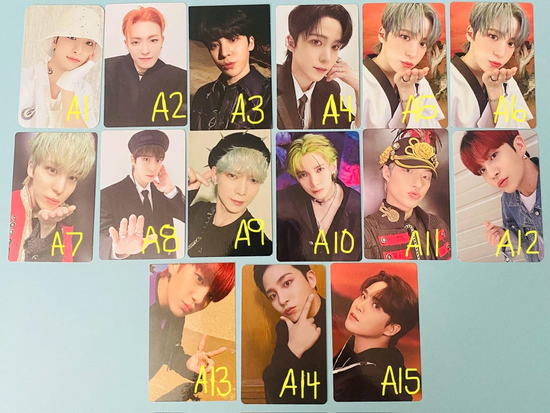 Official Ateez Photocards - Etsy
