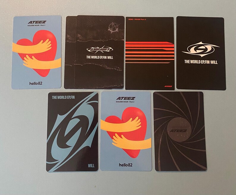 Official Ateez Photocards - Etsy