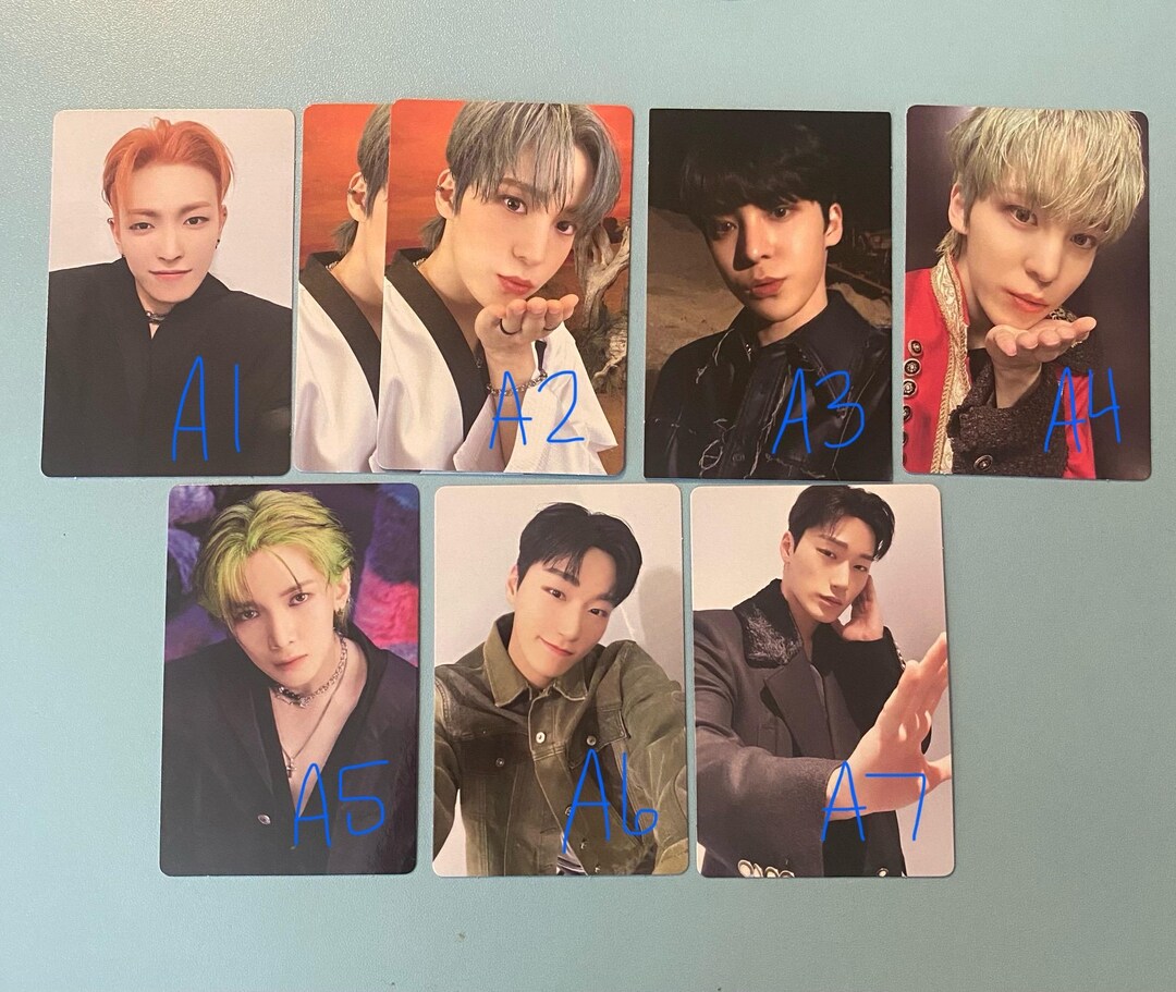 Official Ateez Photocards - Etsy
