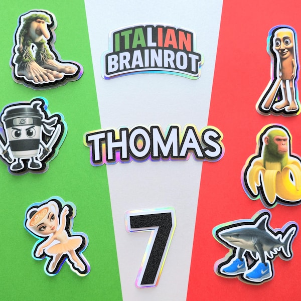 Italian Brainrot Cakes - Etsy UK