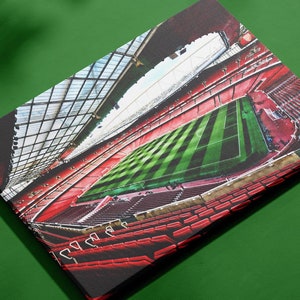 Arsenal Stadium Canvas, Wembley Wall Art, Football Wall Decor, Emirates ...