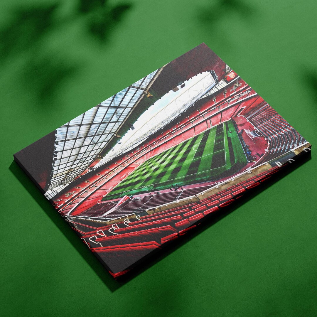 Arsenal Stadium Canvas, Wembley Wall Art, Football Wall Decor, Emirates ...