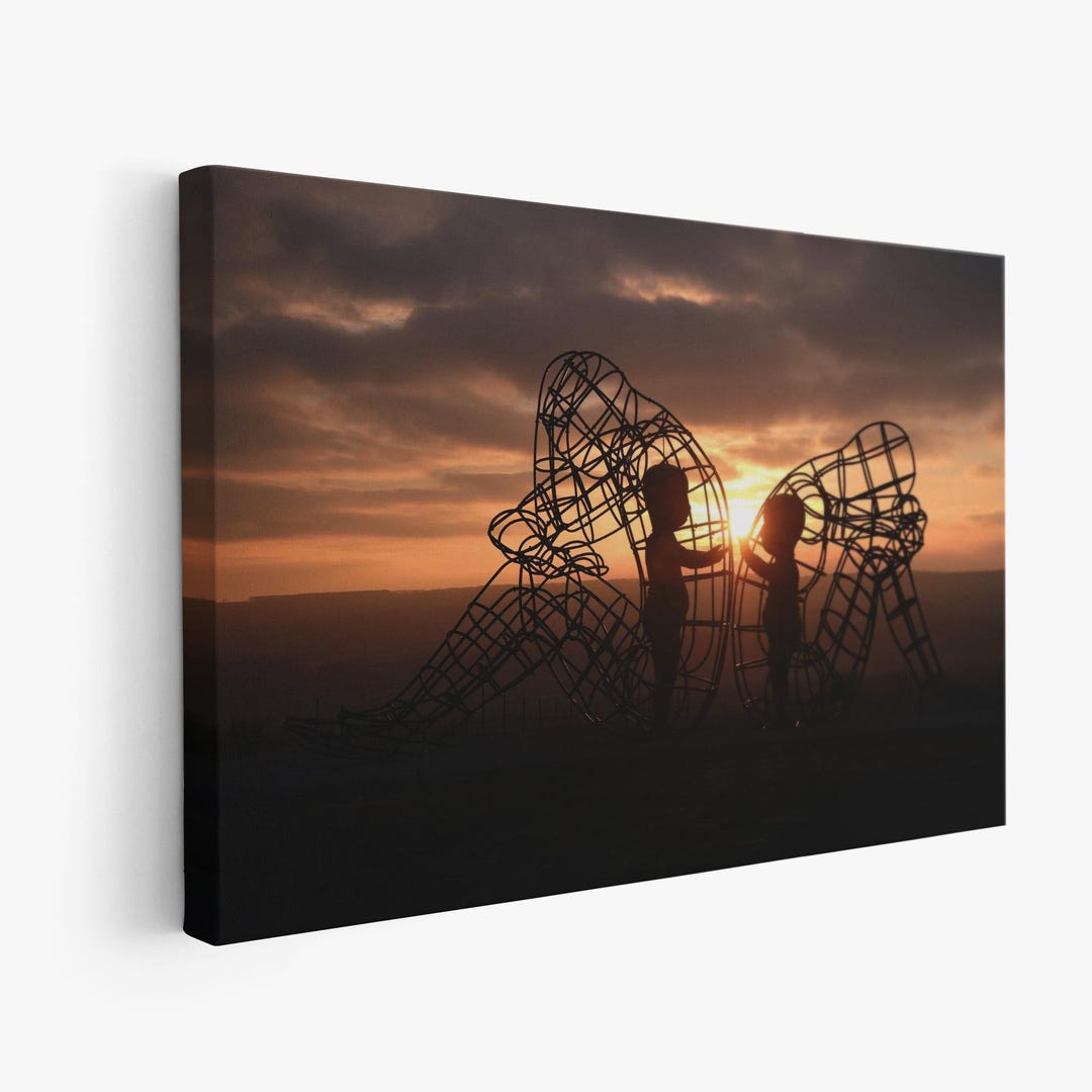 Burning Man Festival Canvas, Alexander Milov Wall Art, Burning Man ...