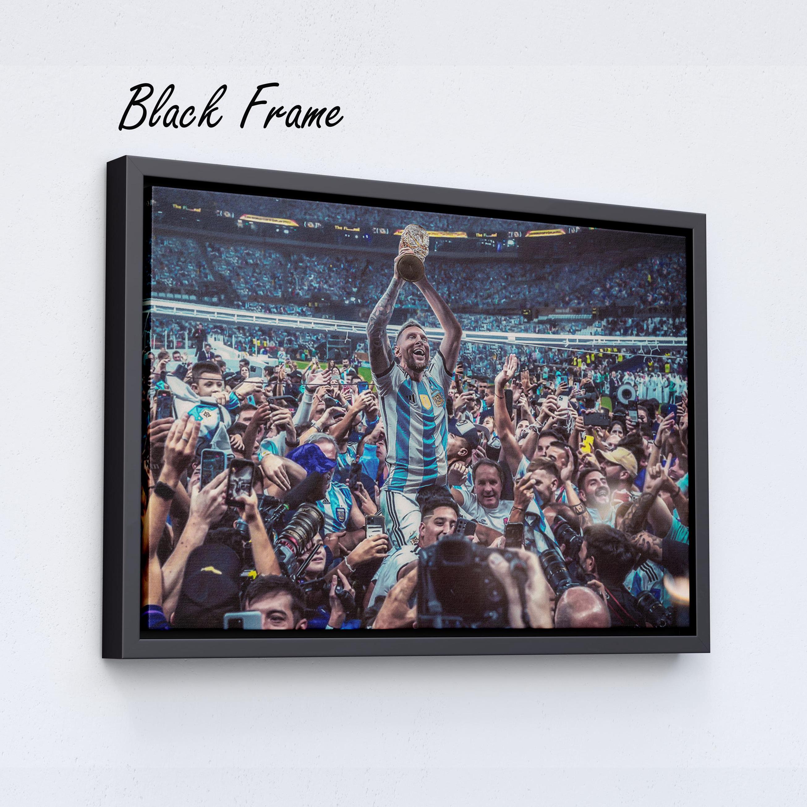 Messi Poster, Lionel Messi Canvas Painting, World Cup 2022 Poster ...