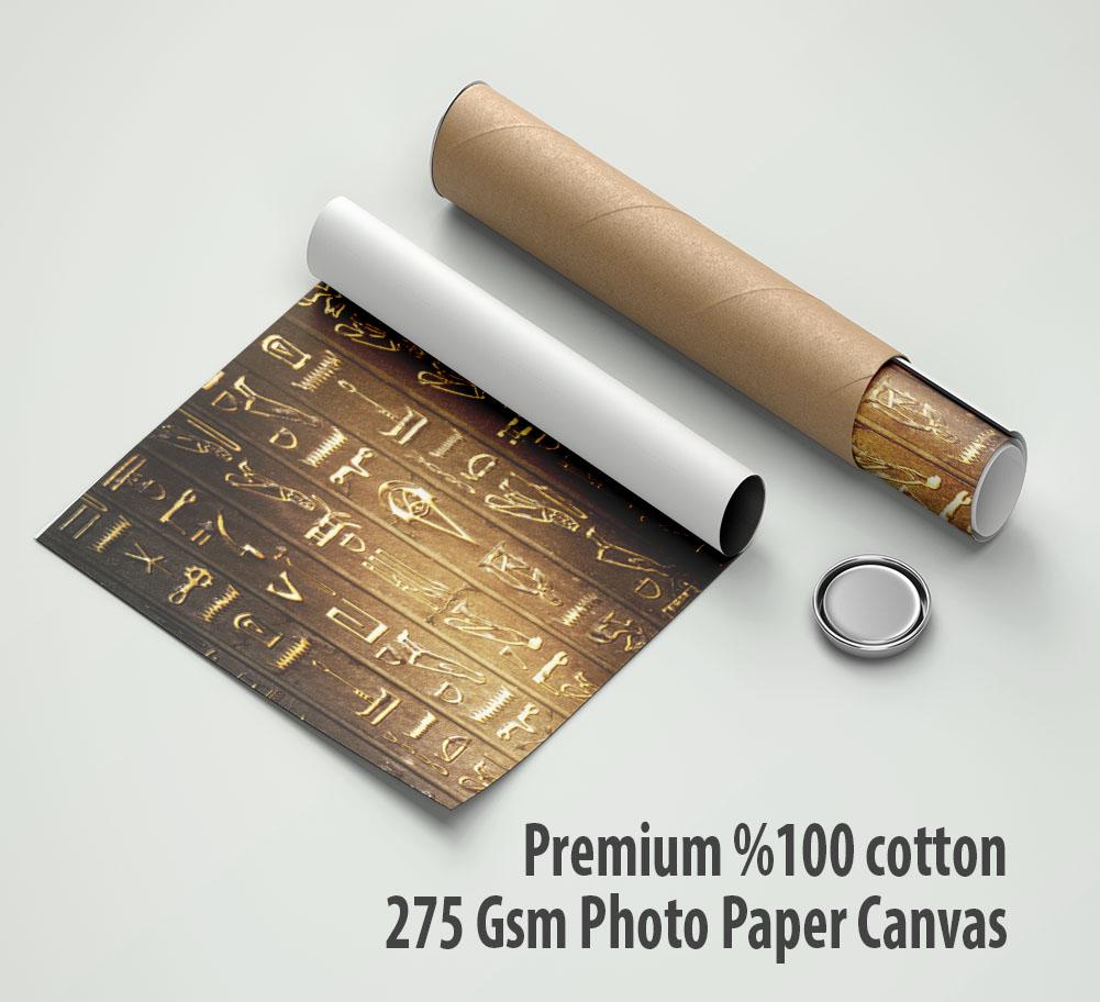 Ancient Egyptian Hieroglyphs Poster, Historical Canvas Art, Egypt ...